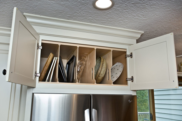 Vertical storage - Traditional - Kitchen - Minneapolis - by Apex ...
