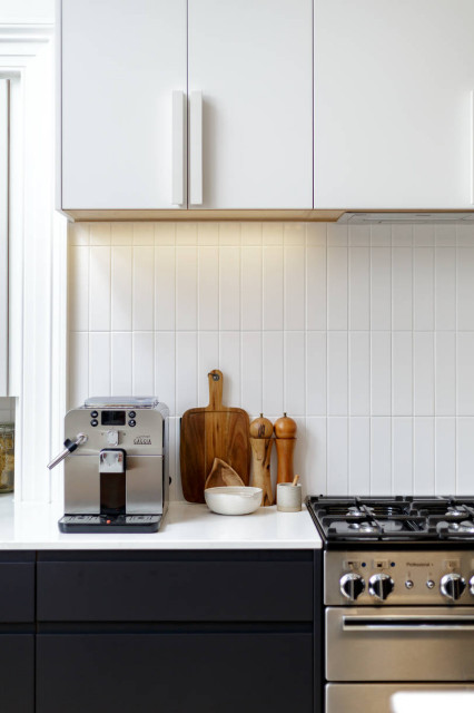 Vertical Tiles, Cannonmills, Edinburgh - Contemporary - Kitchen ...