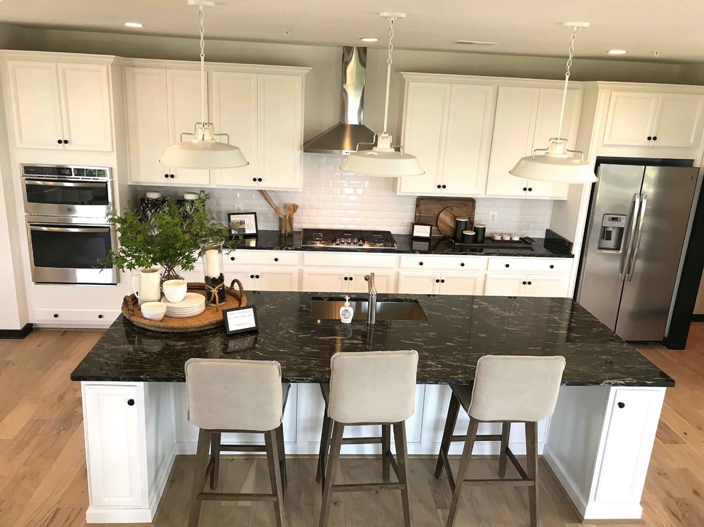 Via Lactea Granite - Contemporary - Kitchen - DC Metro - by Sky Marble ...