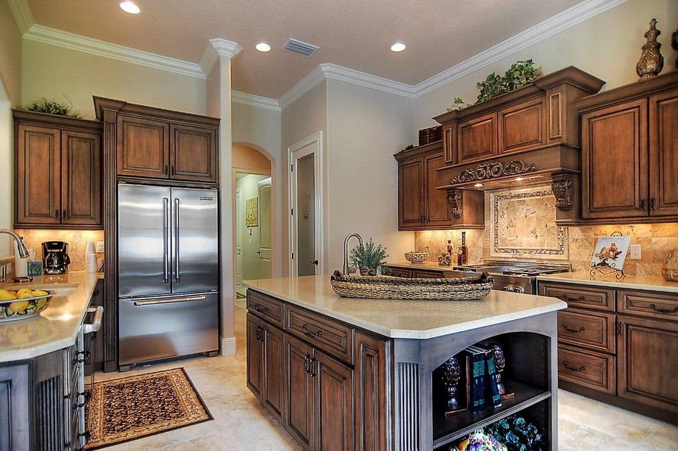 Villa Lucca - Mediterranean - Kitchen - Orlando | Houzz