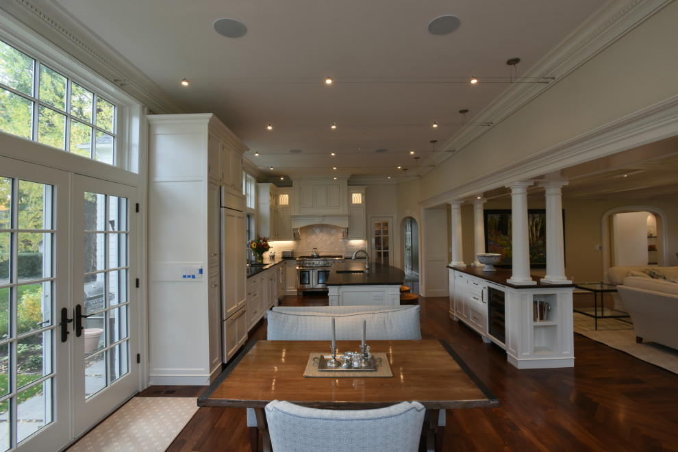 Village Colonial New Kitchen - Transitional - Kitchen - Cleveland - by ...