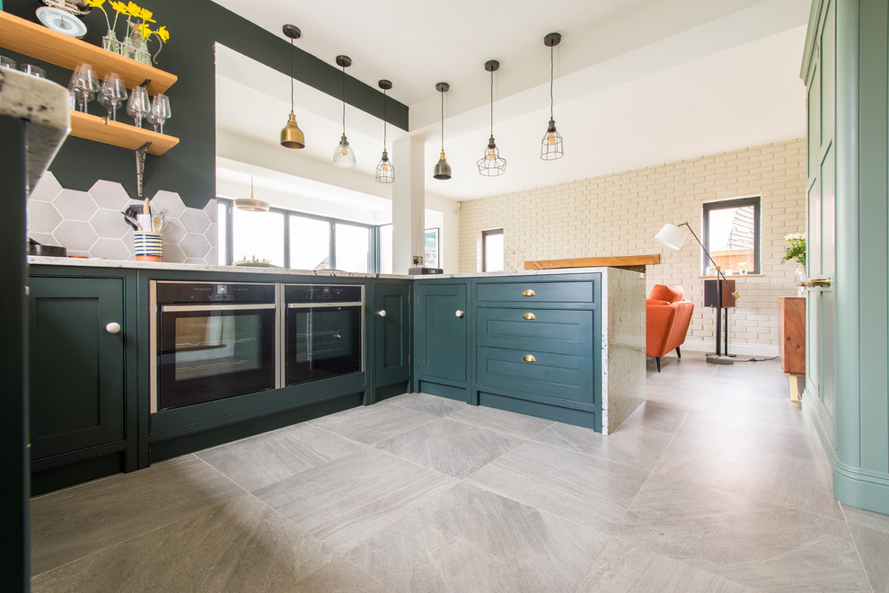 Village Cottage Kitchen - Contemporary - Kitchen - Kent - by ...
