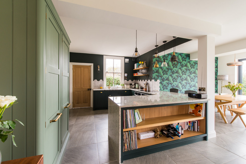 Village Cottage Kitchen - Contemporary - Kitchen - Kent - by ...