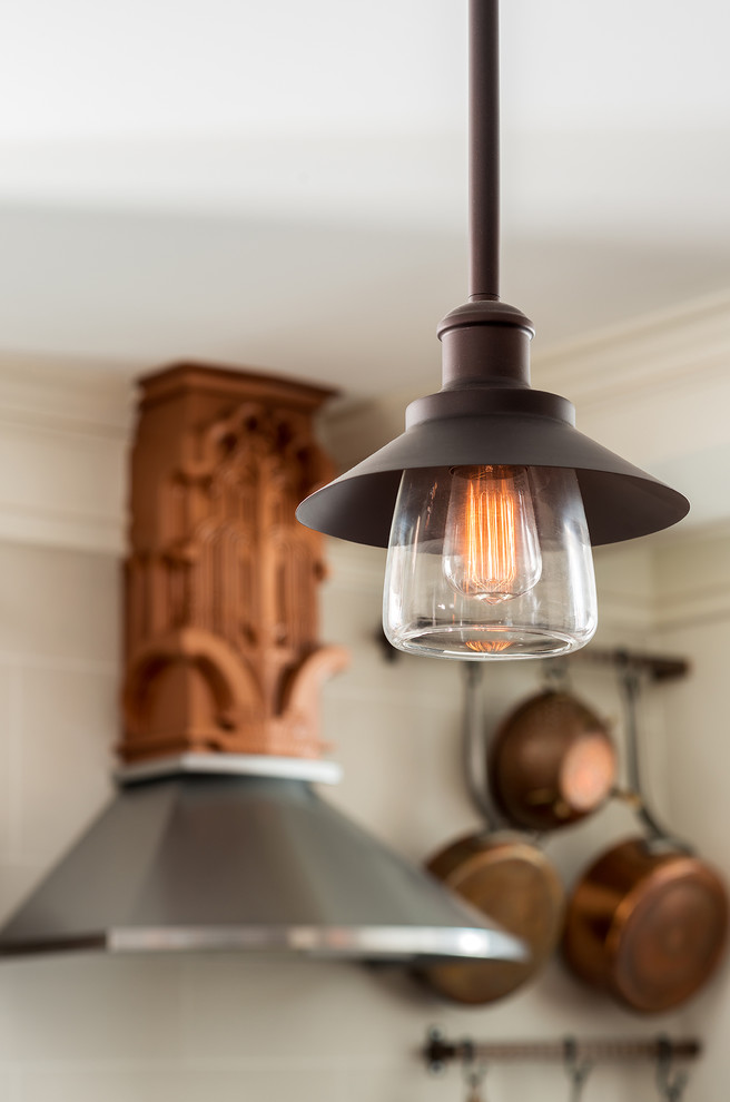 Vintage Beach Home - Dream Art Deco Kitchen - Transitional - Kitchen ...