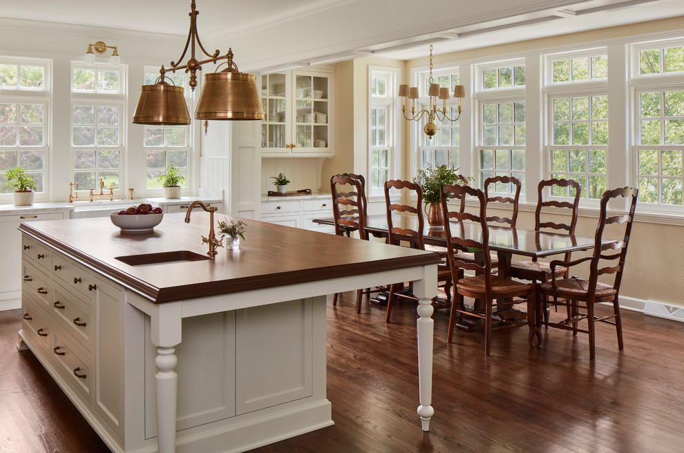 Vintage-Inspired Home Remodel and Addition - Traditional - Kitchen ...