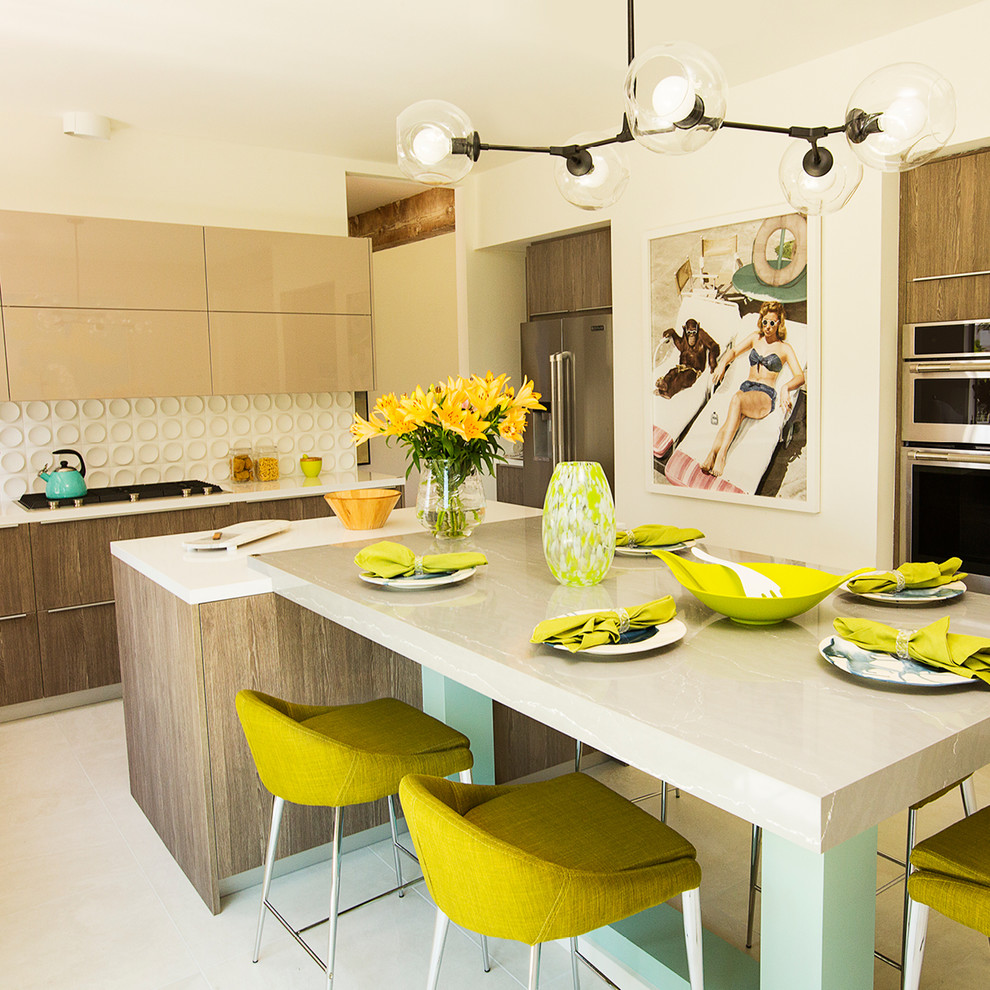 Vintage Modern Kitchen in Palm Springs - Modern - Kitchen - Other - by ...
