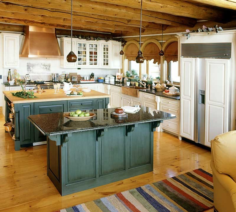 Vintage Unfitted Kitchen Design - Traditional - Kitchen - Other | Houzz