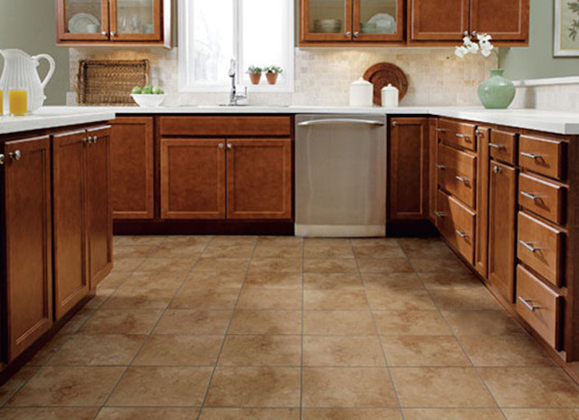 Vinyl & Luxury Vinyl Tile - Traditional - Kitchen - Philadelphia - by ...