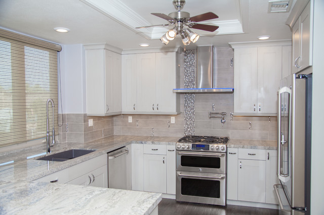 Vista Modern Grey Kitchen Full Design and Renovation - Contemporary ...