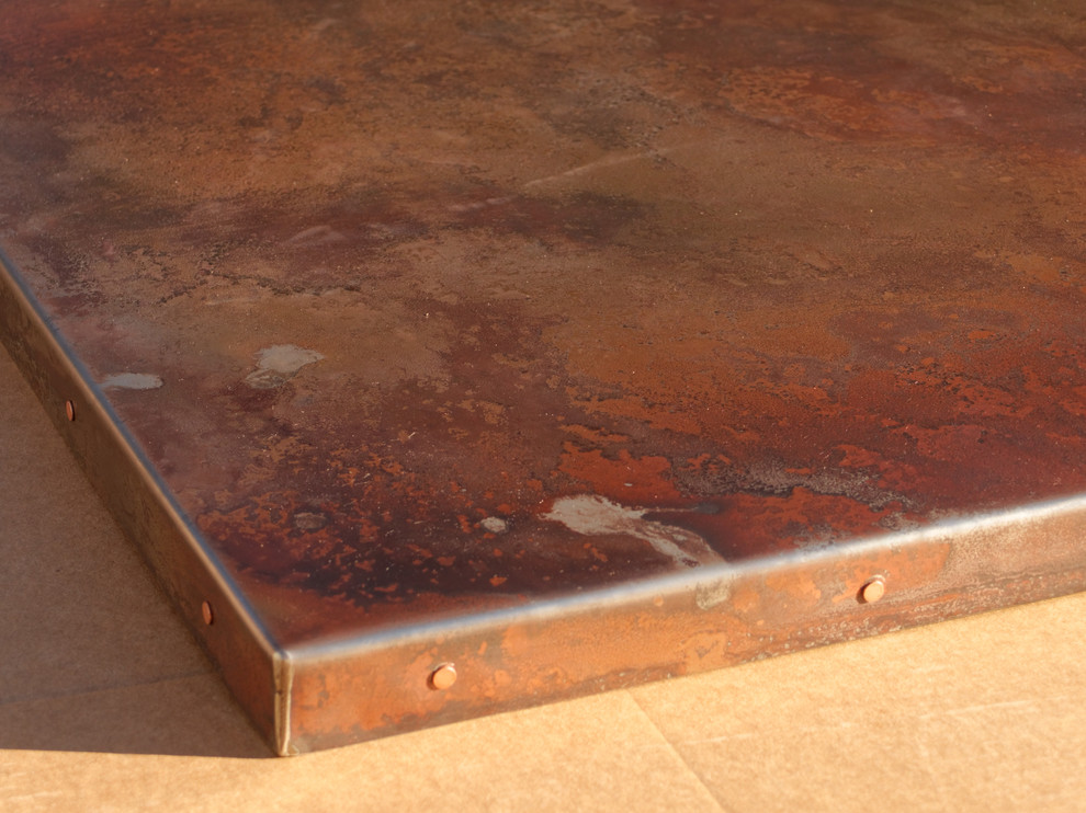 Volcanic Stainless Steel countertops - Modern - Kitchen - Portland - by ...