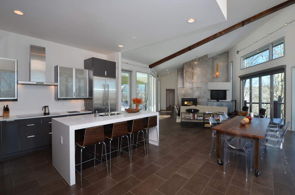 VPC - Modern Geothermal LEED Home - Modern - Kitchen - Charlotte - by ...