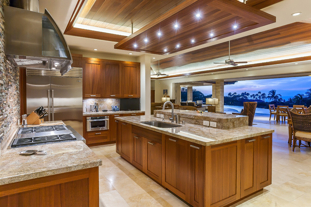 Wailea Maui Residence - Exotique - Cuisine - Hawaï - par ARQUITECTURA ...