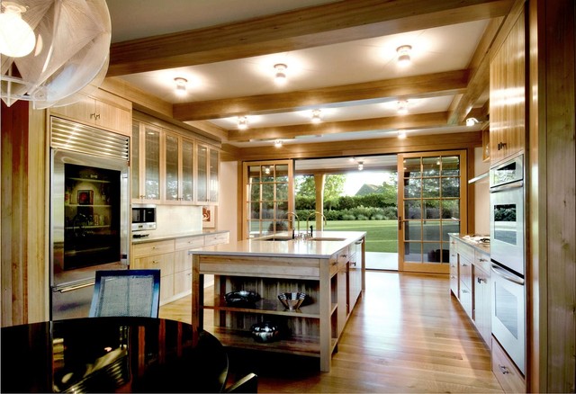 Wainscott Main House - Contemporary - Kitchen - New York - by James ...