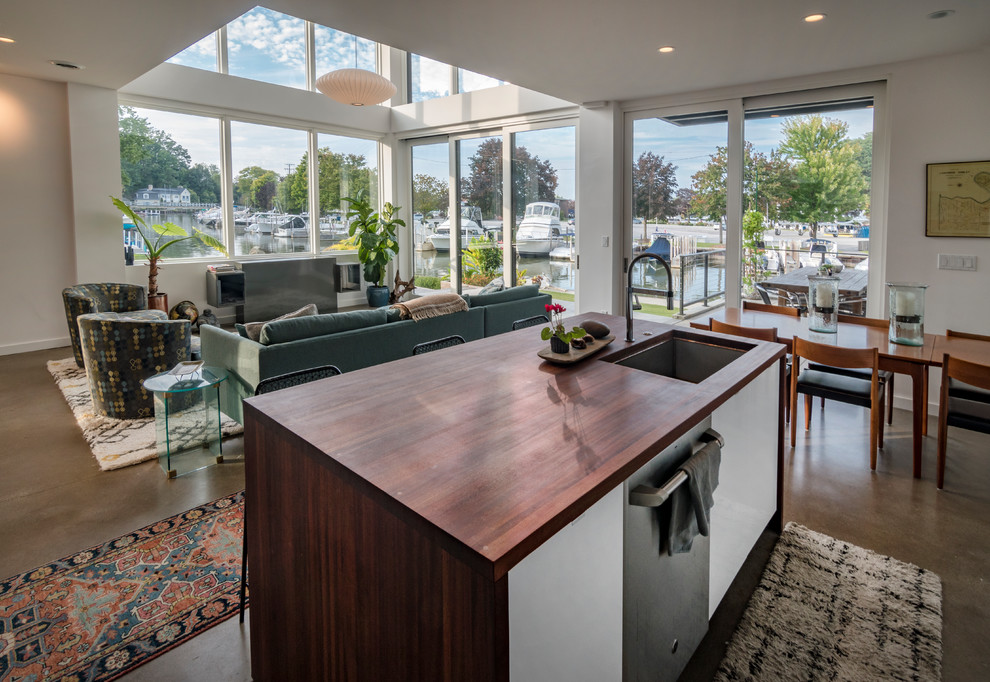 Waite Residence - Modern - Kitchen - Cleveland - by AoDK Inc. | Houzz