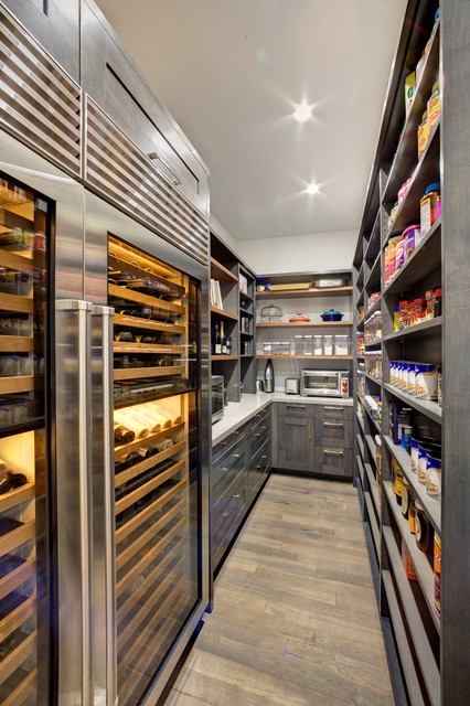 Walk In Pantry - Modern - Kitchen - Sacramento - by MAK Design + Build ...