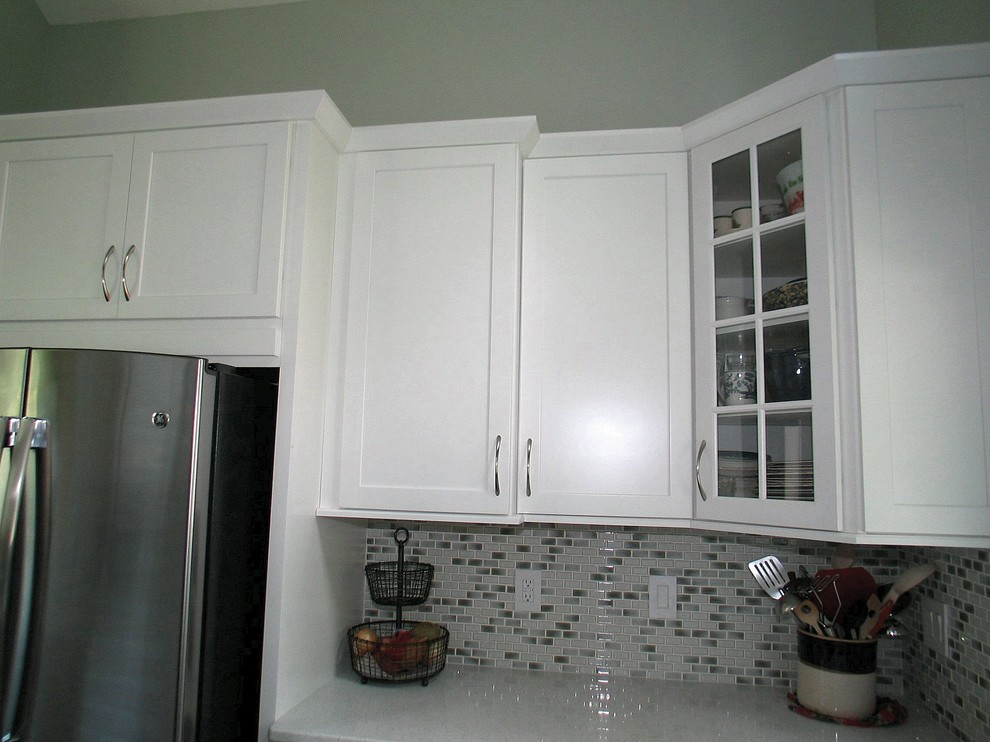 Wall Cabinets [Staggered Depth Transition] - Transitional - Kitchen ...