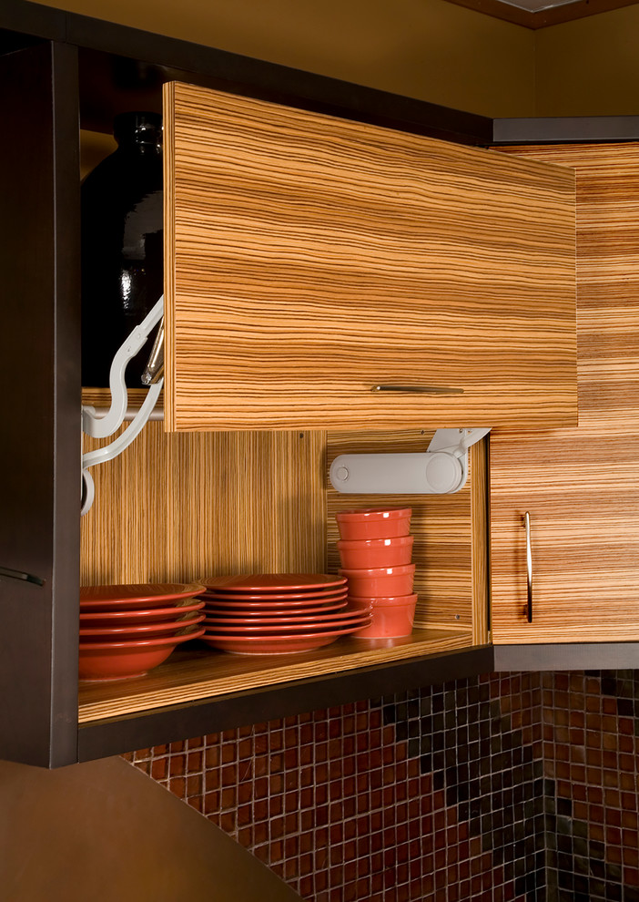 Wall Lift Up Door - Modern - Kitchen - Seattle - by Bellmont Cabinet Co ...