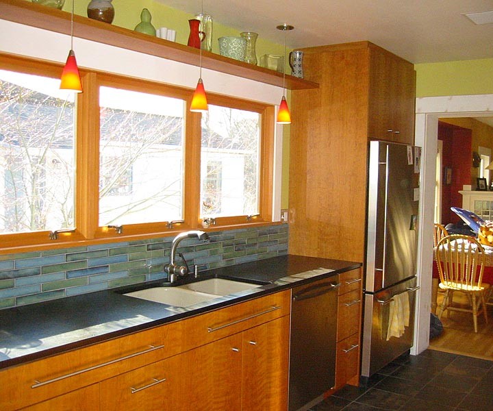 Wallingford Kitchen - Contemporary - Kitchen - Seattle - by 9H Builders ...