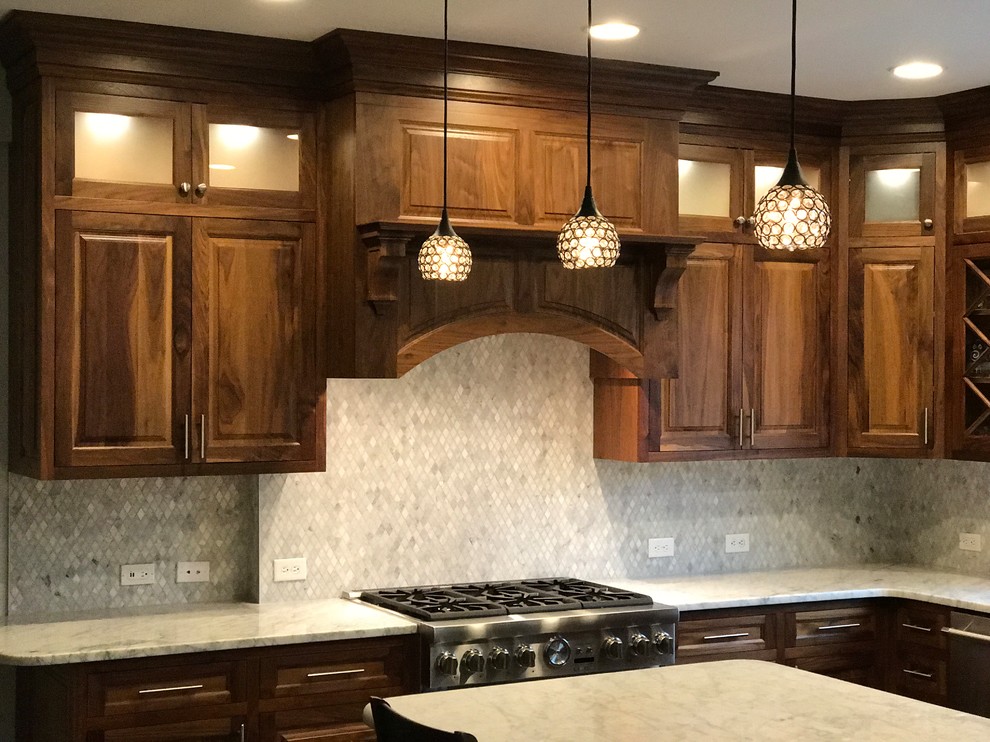 Walnut Kitchen - Rustic - Kitchen - New York - by Cabinet Conceptions ...