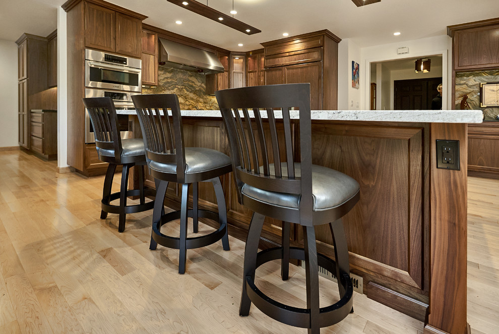 Walnut kitchen on Commodore - Traditional - Kitchen - San Francisco ...