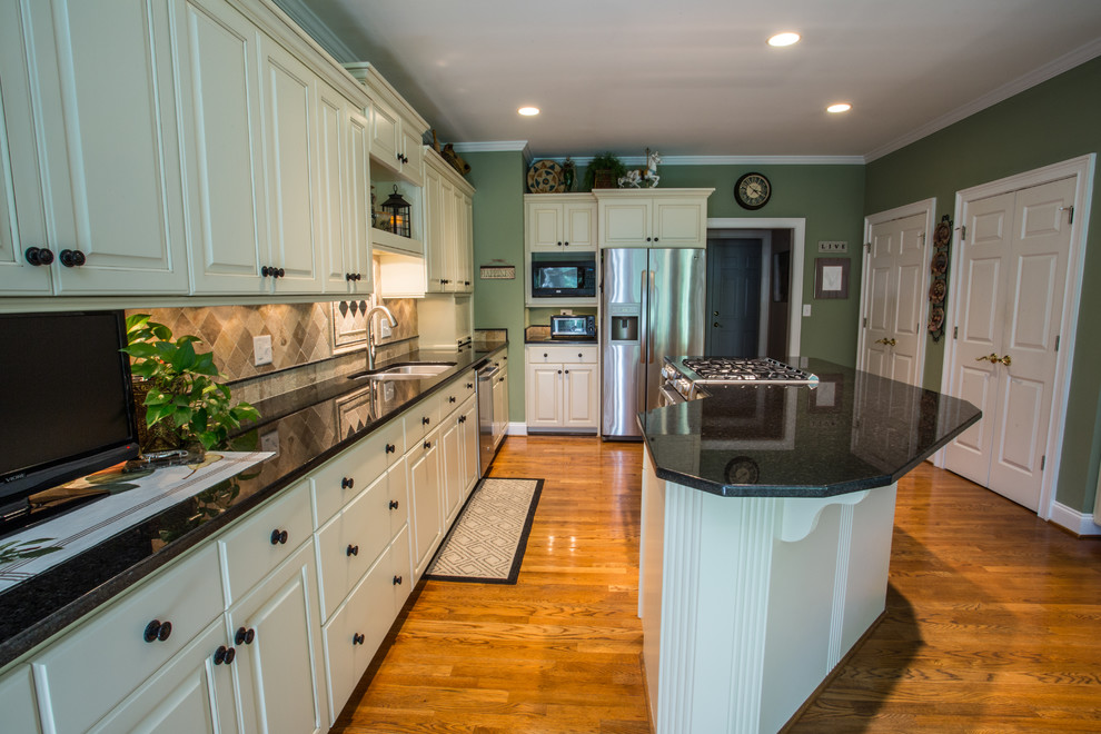 Walnut Trace Kitchen After - Traditional - Kitchen - Other - by ...