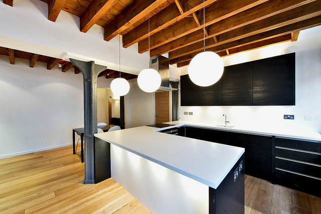 Warehouse conversion, London - Contemporary - Kitchen - London - by ...
