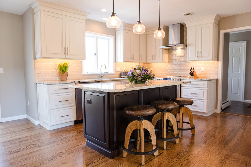 Warm & Welcoming on Overlook Lane - Traditional - Kitchen ...
