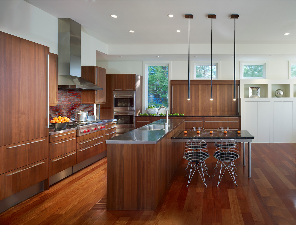 Warm Welcome - Kitchen Remodel - Modern - Kitchen - DC Metro - by KONST ...