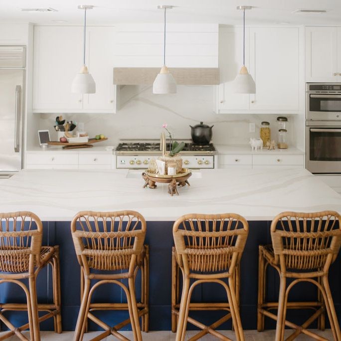 Warm White Kitchen from The Hip Suburban - Transitional - Kitchen - by ...