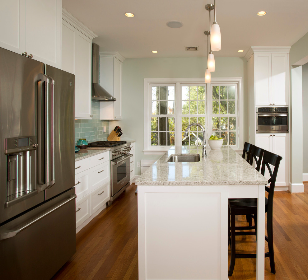 Washington DC Kitchen Reconfiguration - Transitional - Kitchen - DC ...
