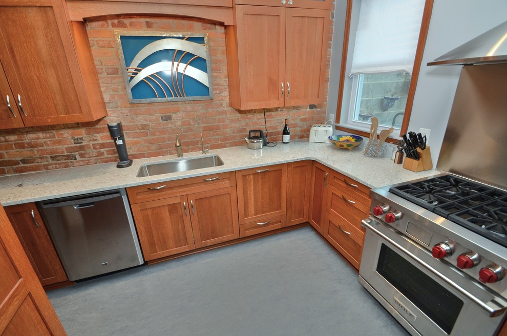 Washington, DC Rowhouse - Traditional - Kitchen - DC Metro - by Sunday ...