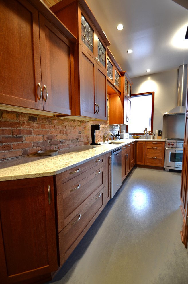 Washington, DC Rowhouse - Traditional - Kitchen - DC Metro - by Sunday ...