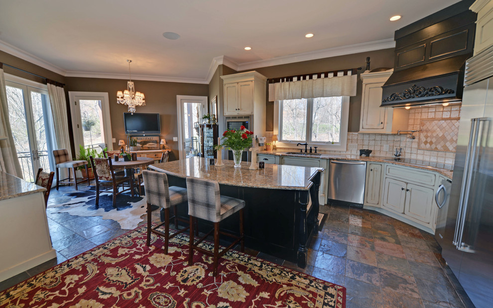 Waterfall Country Club / Lake Burton Club - Craftsman - Kitchen ...