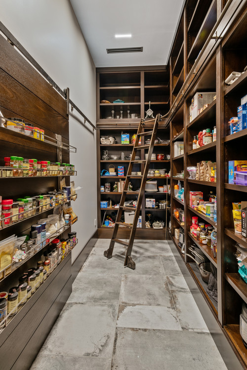 21 Pantry Ladder Ideas - Pantry Passion