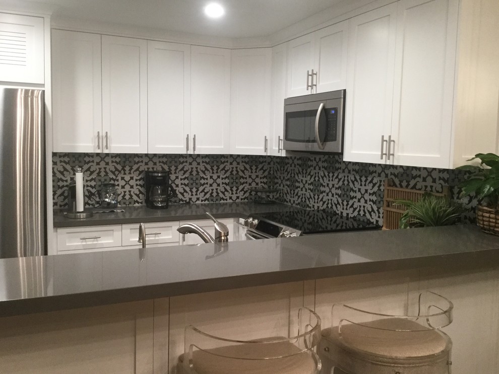 Waterfront condo kitchen remodel - Modern - Kitchen - Los Angeles - by ...