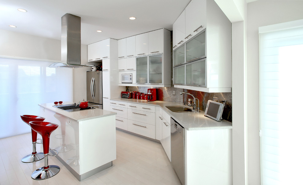 Waterfront Condo Renovation - Contemporary - Kitchen - Baltimore - by ...