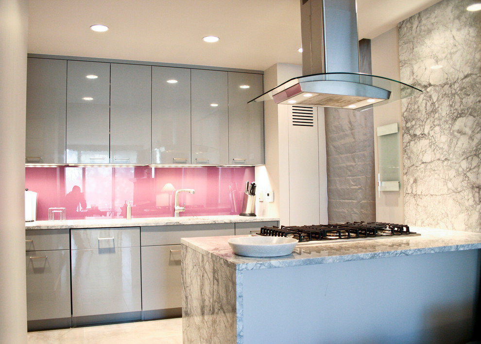 Watergate Condo Renovation - Modern - Kitchen - DC Metro - by ...