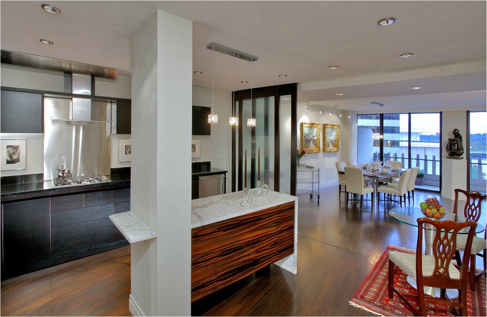 Watergate Residence, DC - Modern - Kitchen - DC Metro - by Atrium ...