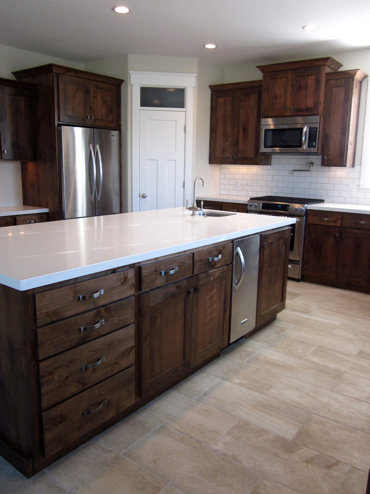 Watts - Traditional - Kitchen - Salt Lake City - by Carpenter's Mill ...