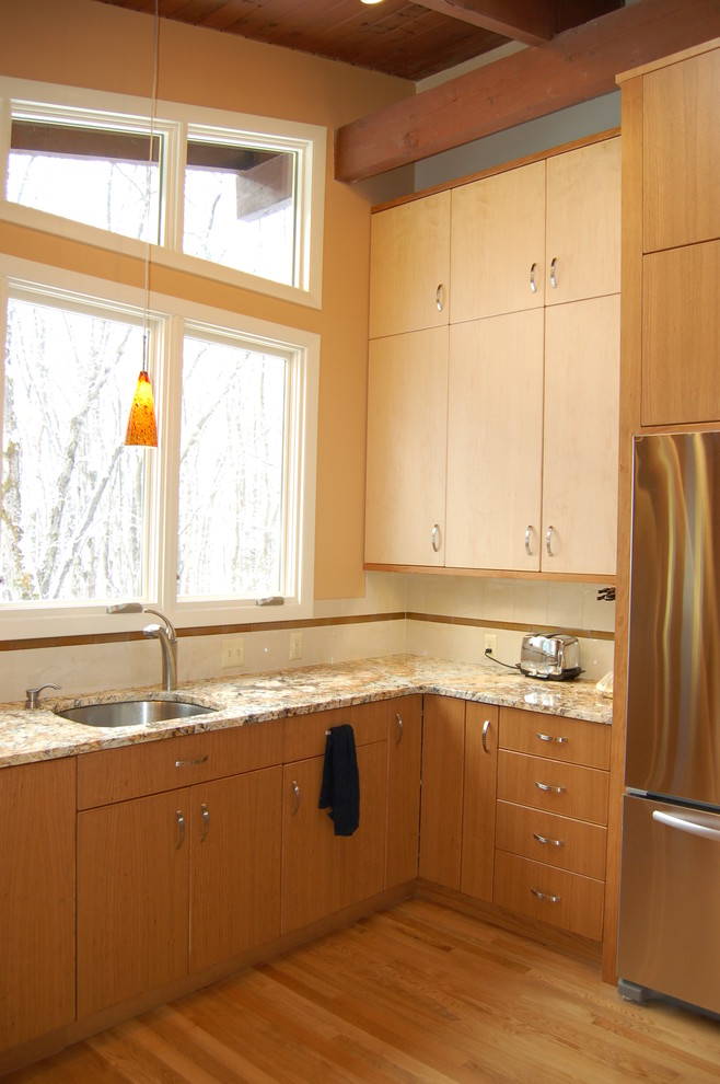 Wayland modern kitchen remodel - Modern - Kitchen - Boston - by Jackbuilt Inc. | Houzz