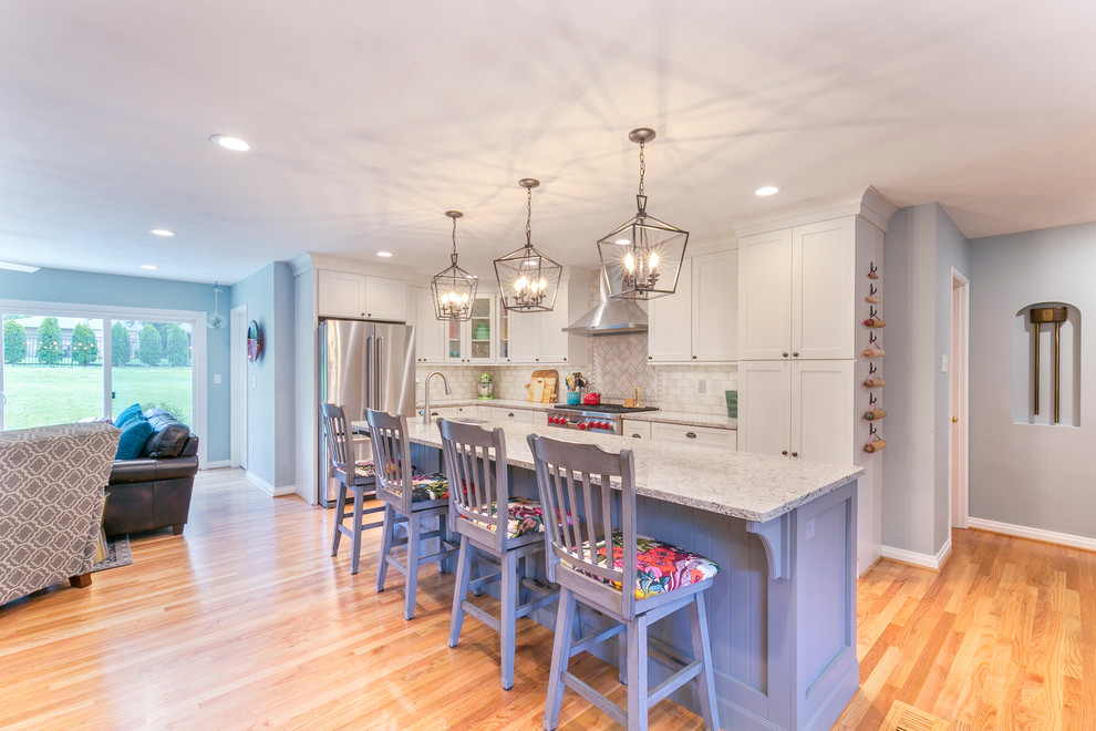 Webster Groves Open Concept Addition - Eclectic - Kitchen - St Louis ...