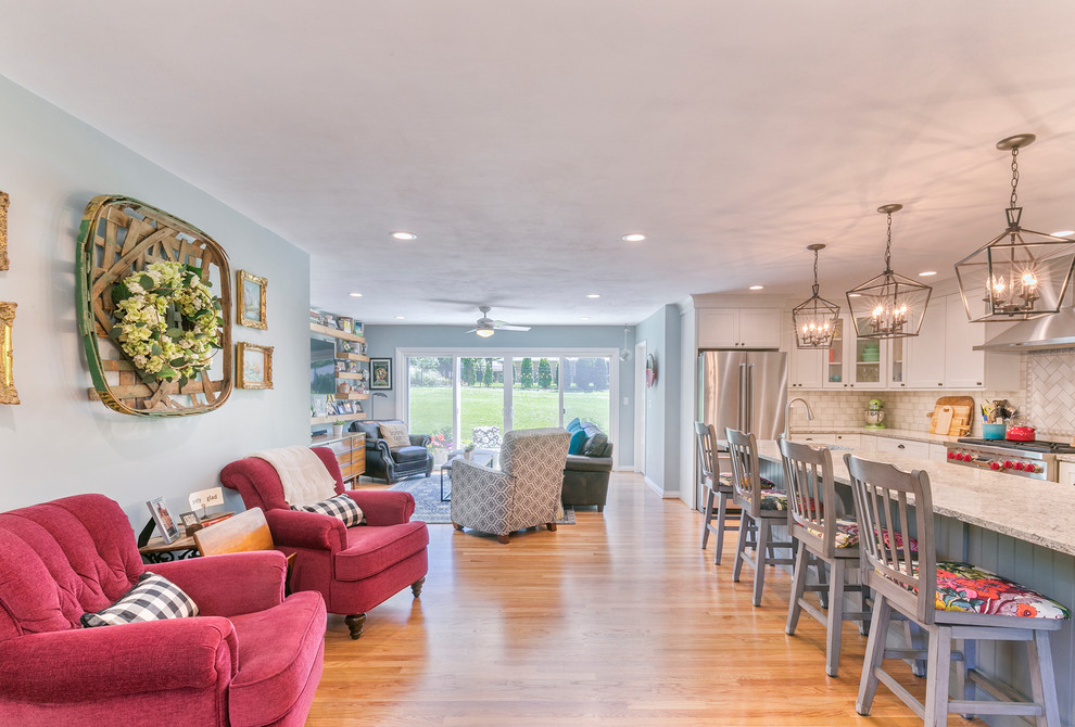 Webster Groves Open Concept Addition - Eclectic - Kitchen - St Louis ...