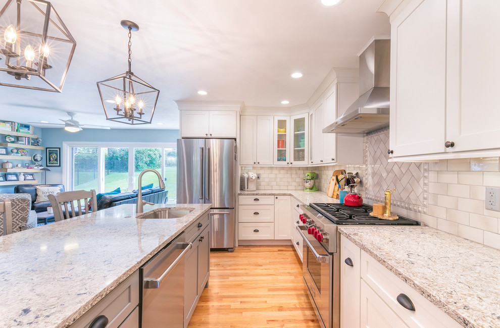 Webster Groves Open Concept Addition - Eclectic - Kitchen - St Louis ...