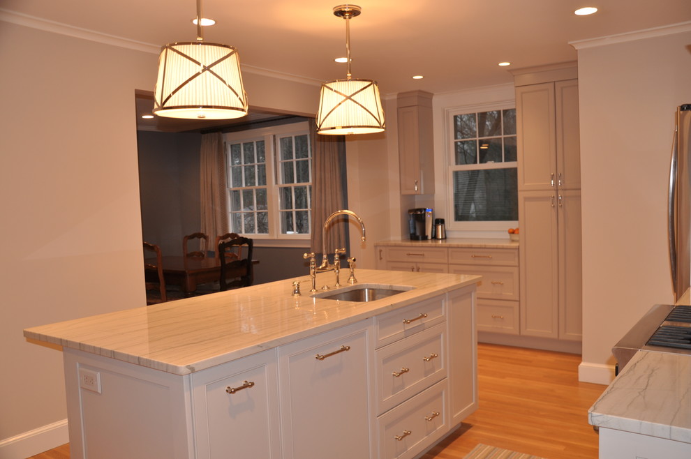 Wellesley kitchen renovation - Contemporary - Kitchen - Boston - by ...
