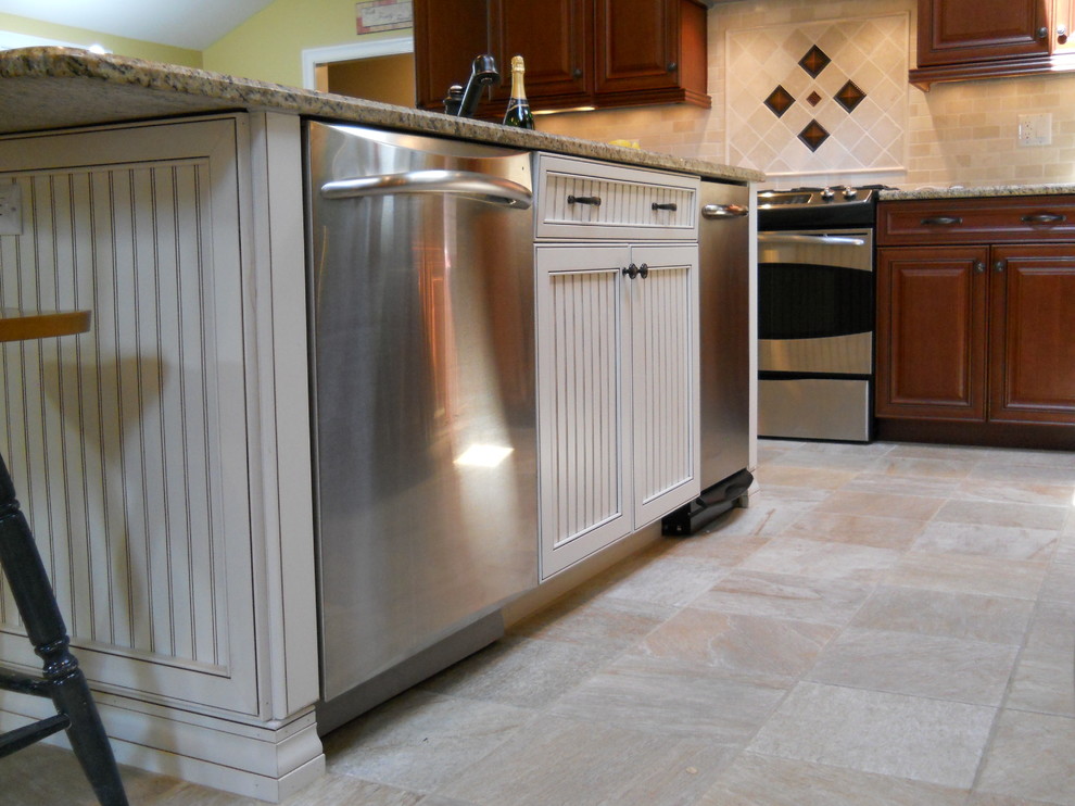 Wellington Hill - Transitional - Kitchen - Boston - by WatchCity ...