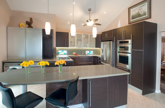 WENGE CONTEMPORARY KITCHEN DESIGN - Contemporary - Kitchen - San Diego ...