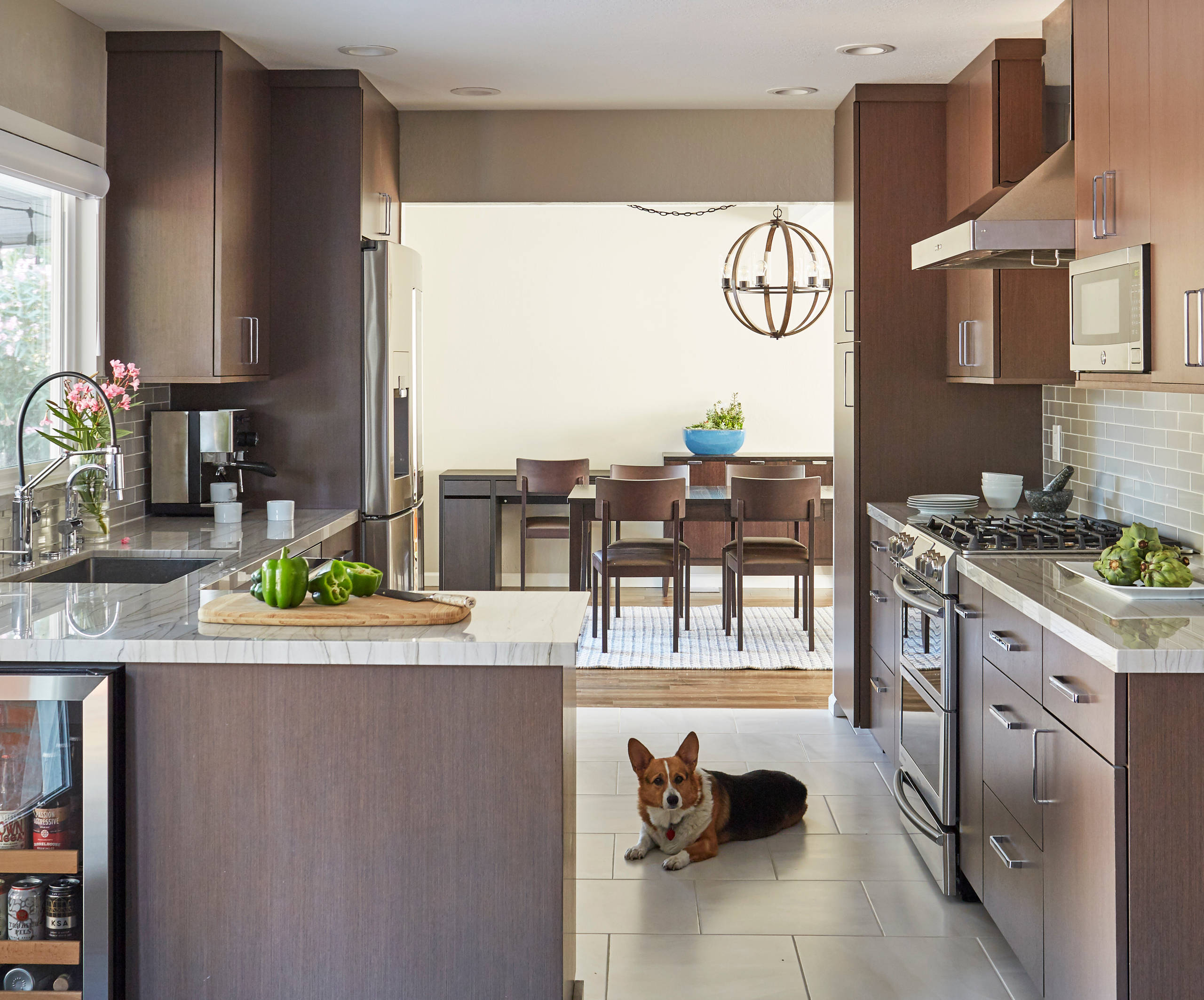 Wenge Veneer Kitchen