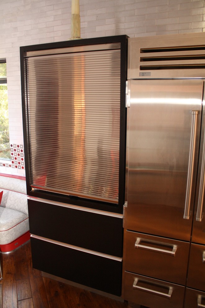 Wenge liquor cabinet - Modern - Kitchen - Los Angeles - by Cabinet ...