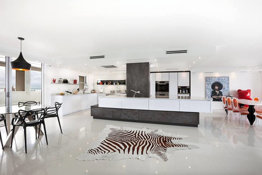 West Avenue. Miami Beach, FL. - Modern - Kitchen - Miami - by Alno ...