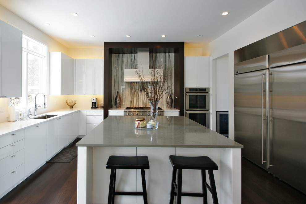 Westchester - Contemporary - Kitchen - Detroit - by Sharon Kory ...